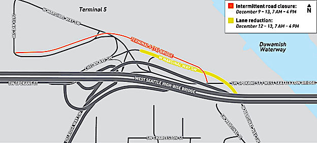Live load testing on Terminal 5 Bridge will start on Dec. 9 | Westside ...
